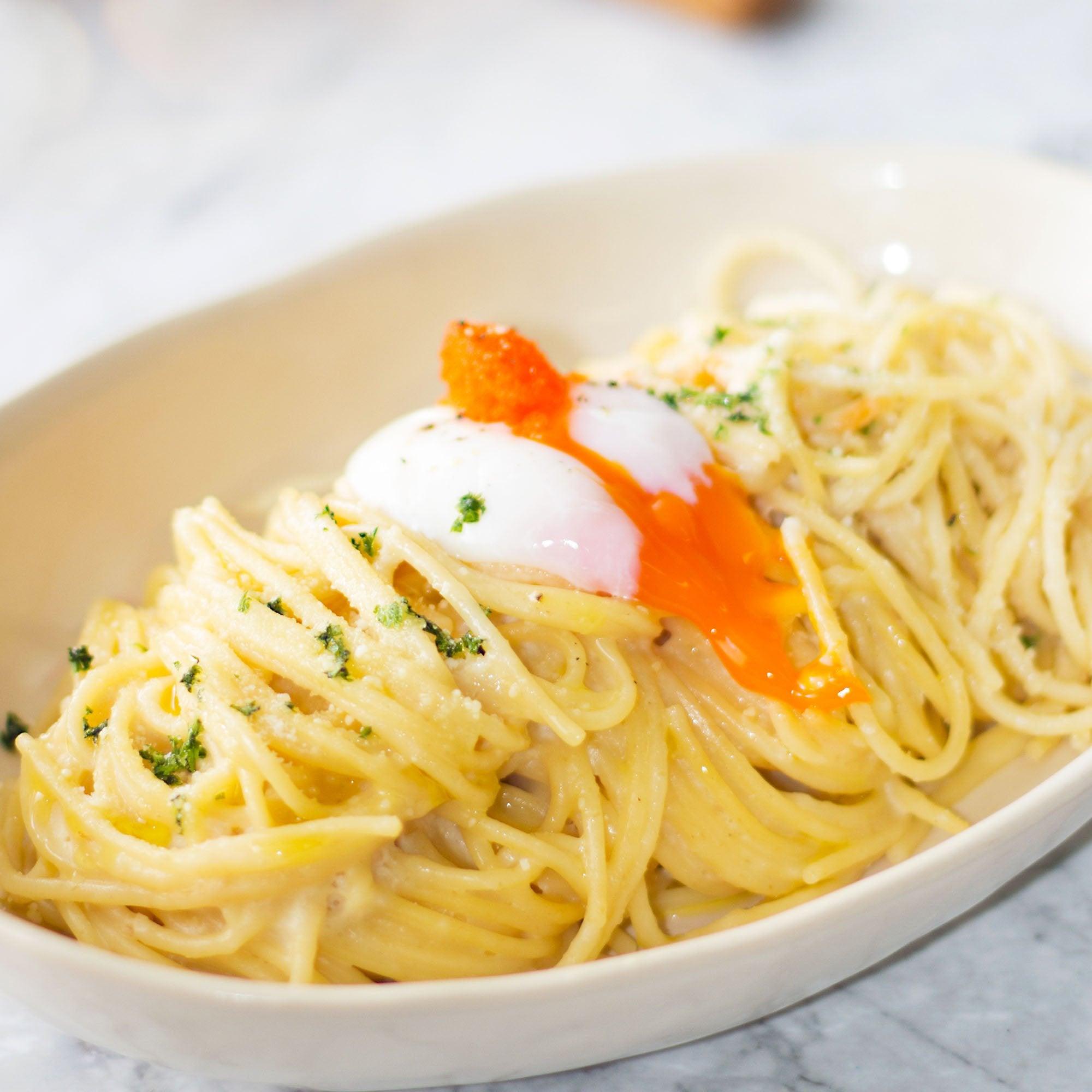 Ebiko Carbonara – Tokyo Milk Cheese Factory PH